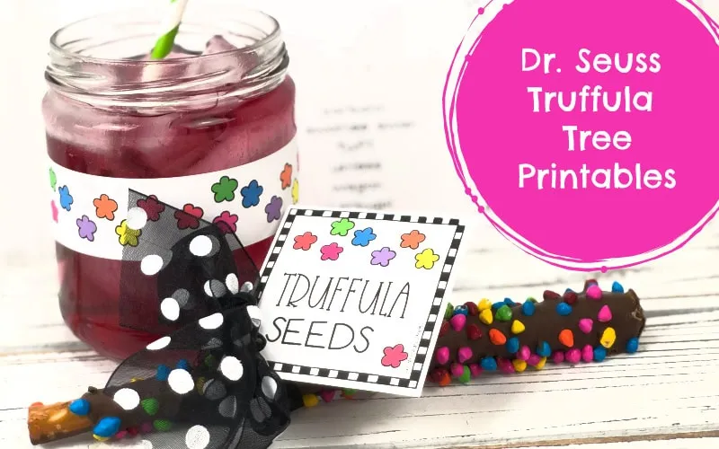 Lorax Printables with Truffula Tree Seeds - Laura Kelly's Inklings