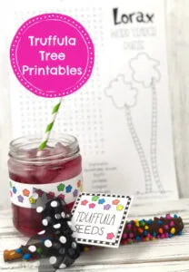 Lorax Printables with Truffula Tree Seeds - Laura Kelly's Inklings