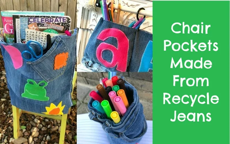 How to Make a Chair Pocket for Storage - Laura Kelly's Inklings