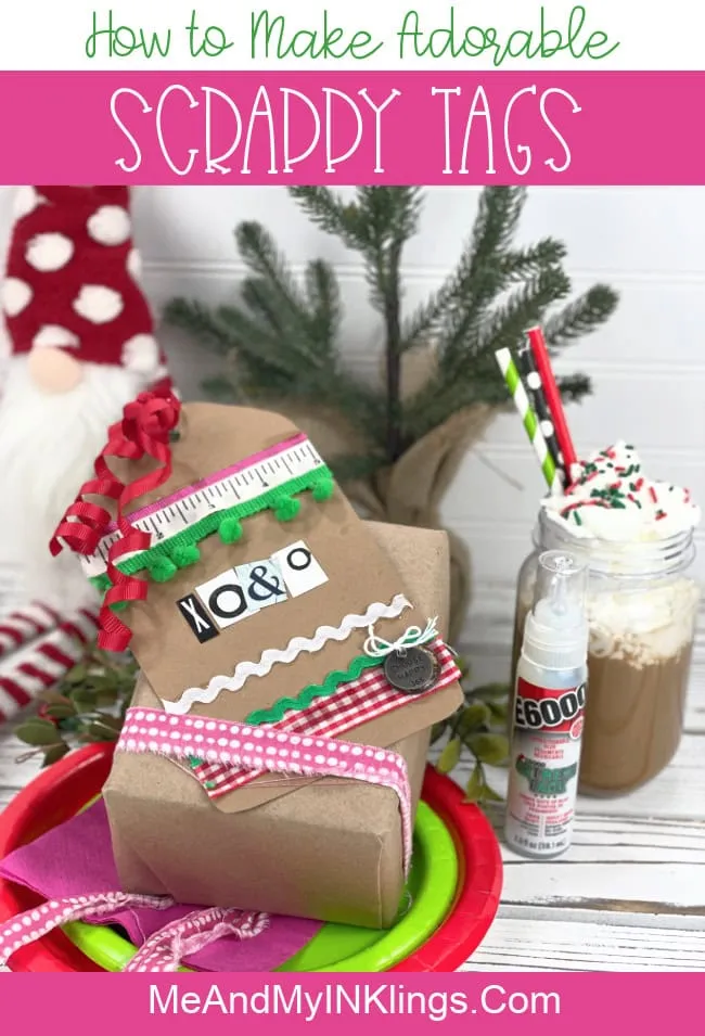 How to Make Scrappy Tags From Recycled Boxes - Laura Kelly's Inklings