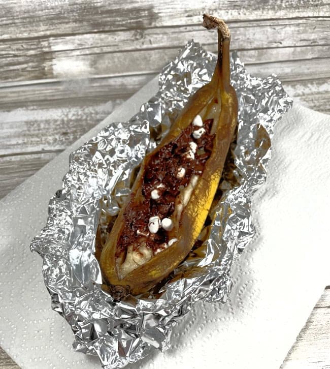 Easy Campfire Banana Boat Recipe and Banana Boat Song - Laura Kelly's ...