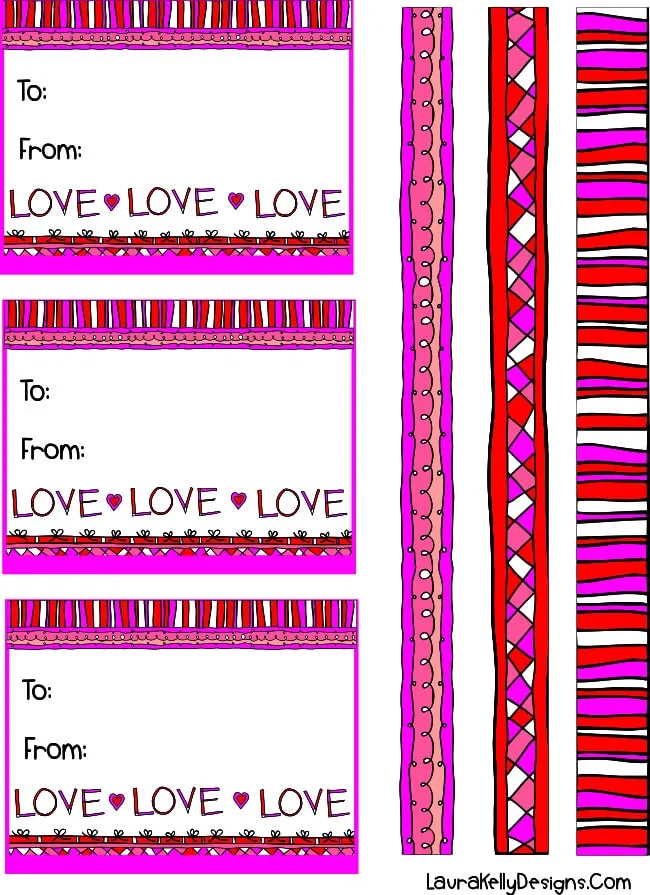 Cupid Crunch Valentine's Day Chex Mix For Gifts - Laura Kelly's Inklings