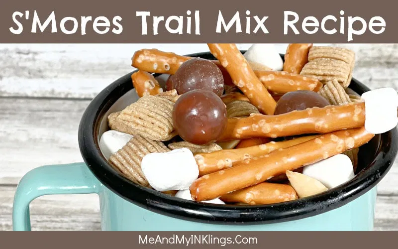 How to Make Smores Trail Mix with Printable Tag - Laura Kelly's Inklings