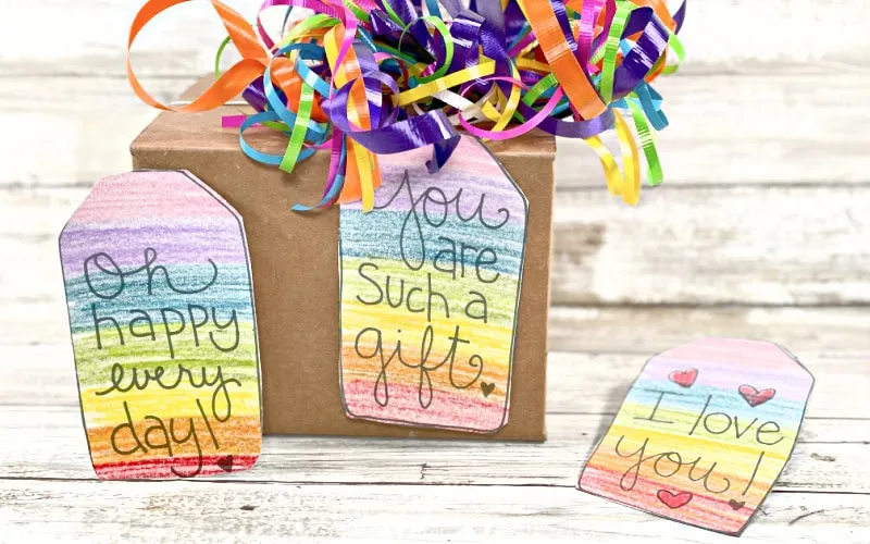 DIY Magnet Gift Tags To Make at Home - Laura Kelly's Inklings