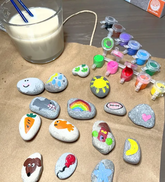 Painting Rocks for Telling Stories and Free Printables - Laura Kelly's ...