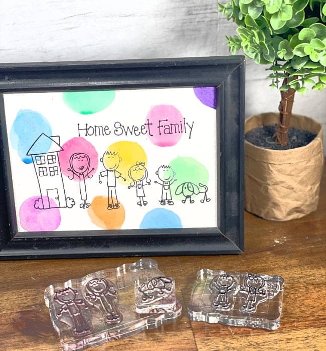 How To Use Stamps for Embroidery Pattern - Laura Kelly's Inklings