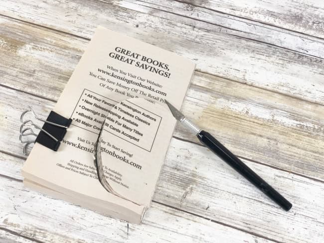 Recycled Book Apple Decor - Laura Kelly's Inklings