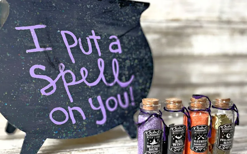 Hocus Pocus Crafts and Printable Pattern - Laura Kelly's Inklings