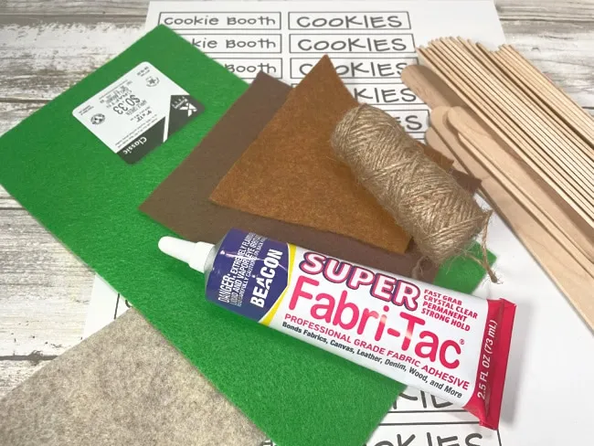 Cookie Booth Ornament Girl Scout Craft Ideas - Laura Kelly's Inklings