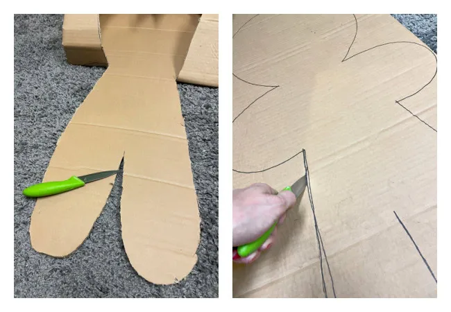 How to Make Giant Cardboard Gingerbread Decorations - Laura Kelly's ...