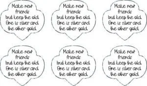 "Make New Friends" Girl Scout Craft Ideas Christmas Ornament DIY ...