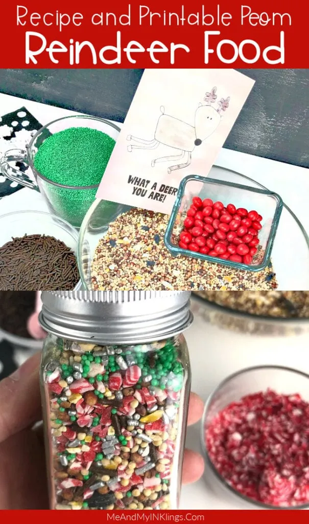 DIY Magical Reindeer Food Poem Free Printable - Laura Kelly's Inklings