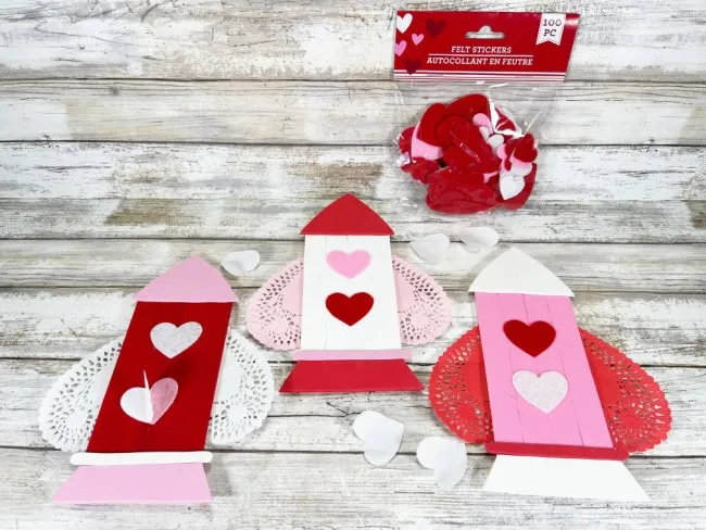 Rocket Ship Valentine Craft - Laura Kelly's Inklings