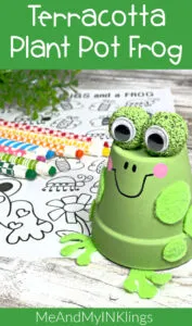Terracotta Plant Pot Frog Craft Idea - Laura Kelly's Inklings