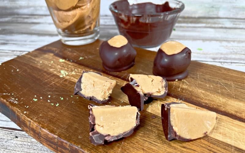 Homemade No Bake Buckeye Cookie Recipe - Laura Kelly's Inklings