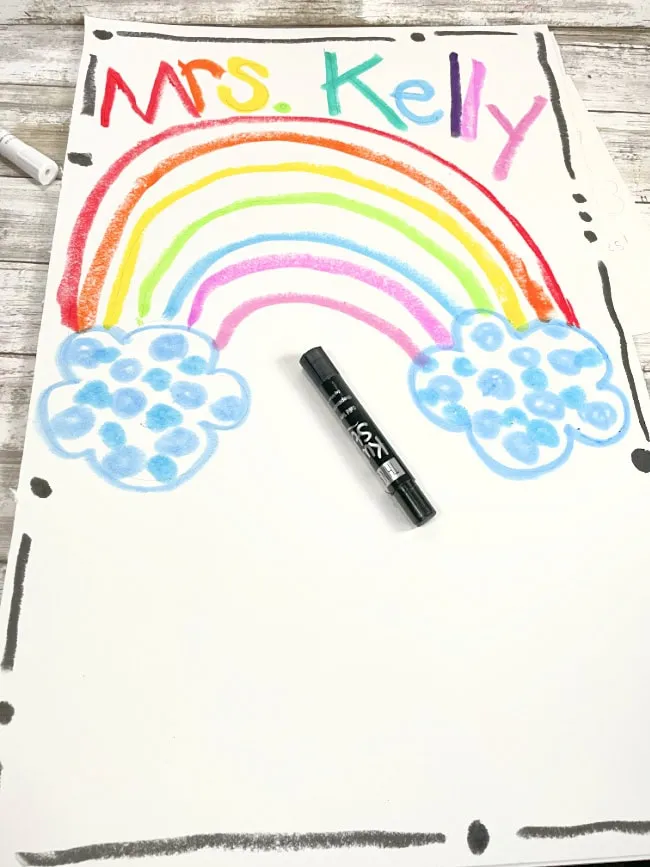 How to Make Teacher Appreciation Posters - Laura Kelly's Inklings