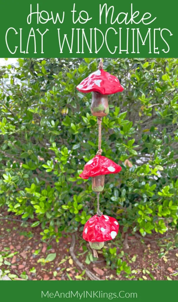 How to Make Clay Wind Chimes - Laura Kelly's Inklings