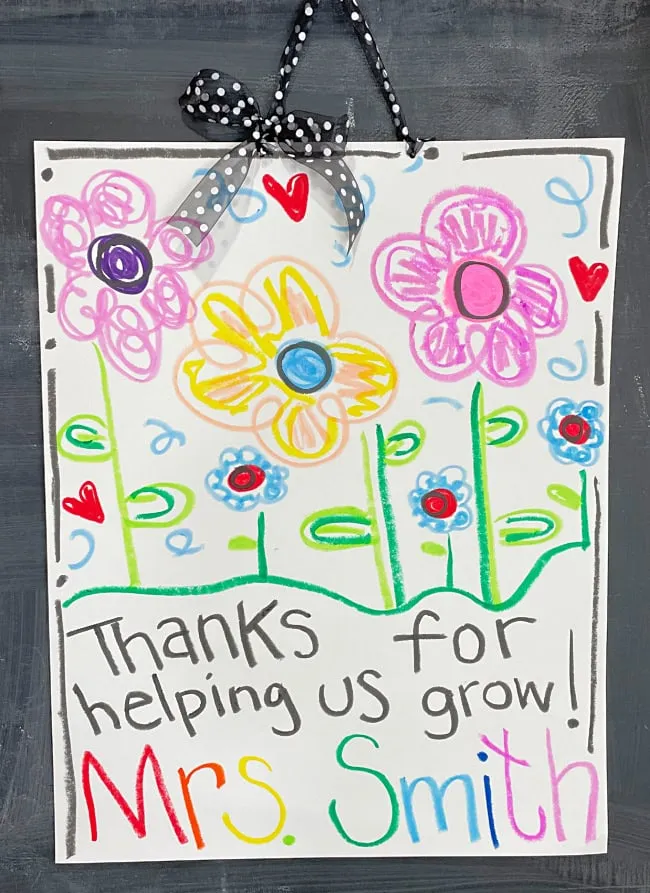 How to Make Teacher Appreciation Posters - Laura Kelly's Inklings