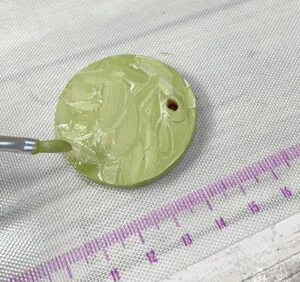 How to Make a DIY Clay Heart Fingerprint Keychain - Laura Kelly's Inklings