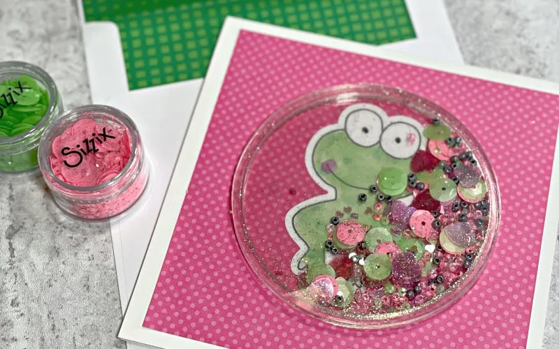 Super Easy How to Make a Shaker Card - Laura Kelly's Inklings