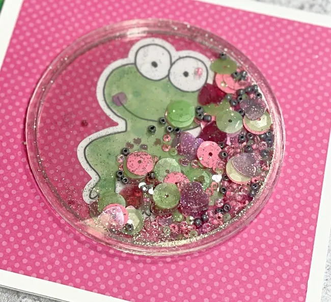 Super Easy How to Make a Shaker Card - Laura Kelly's Inklings