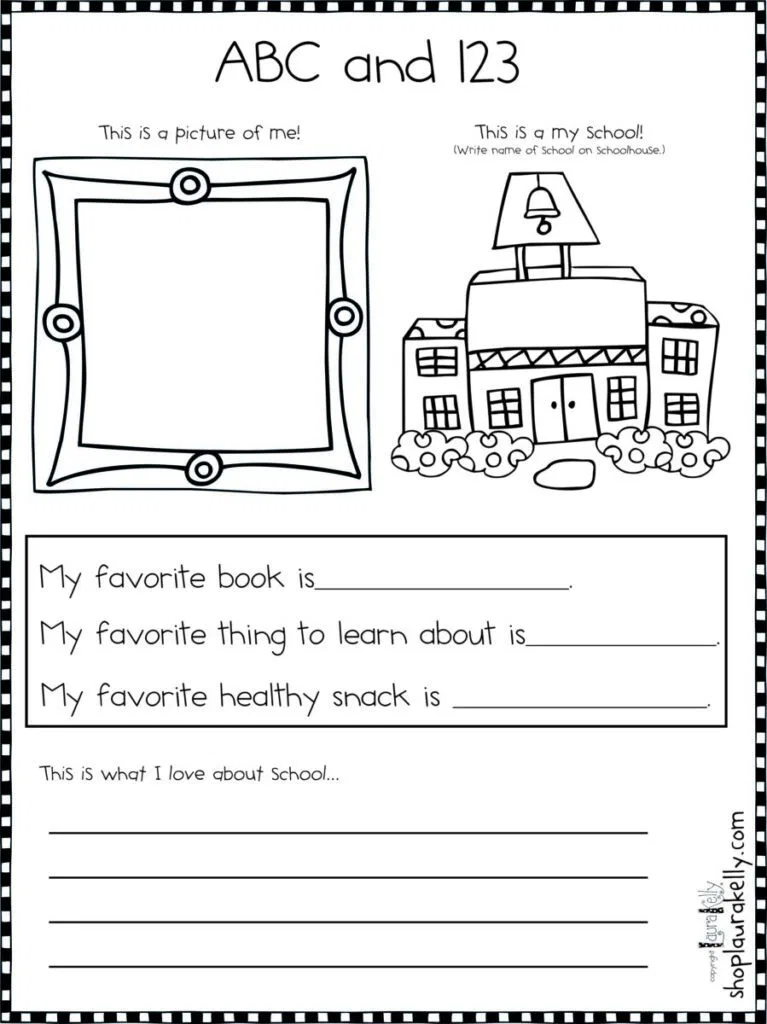 Back to School Printables Free to Download - Laura Kelly's Inklings