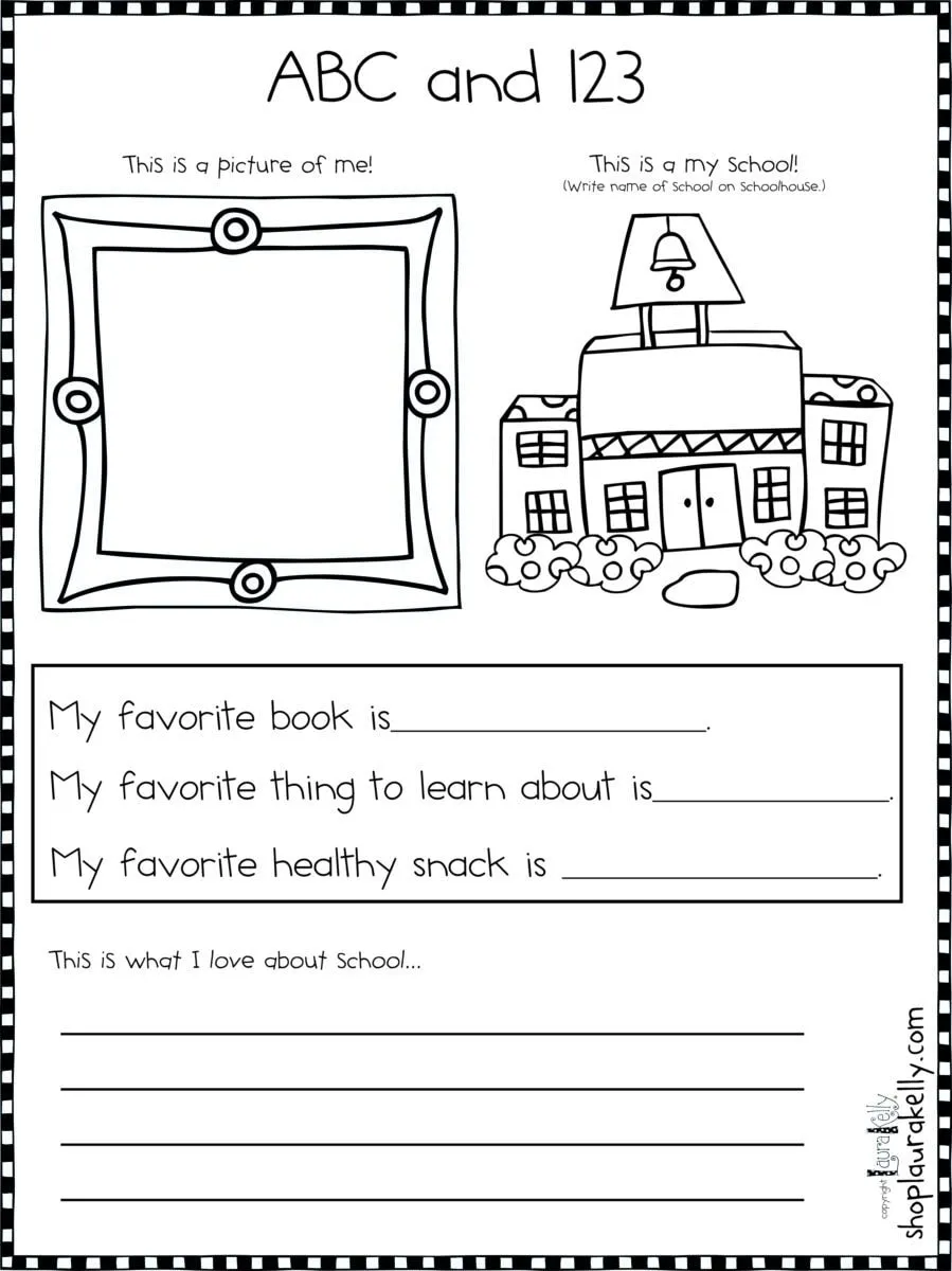 Back to School Printables Free to Download - Laura Kelly's Inklings