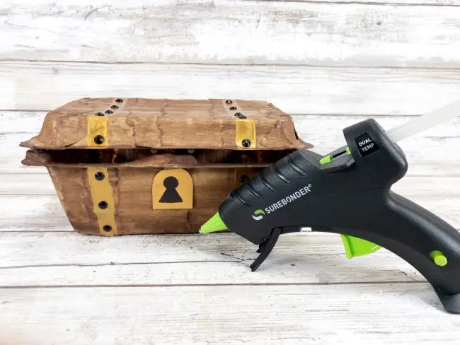 Pirate Chest Recycled Craft - Laura Kelly's Inklings