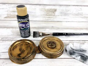 Pirate Mason Jar Lid Compass - Laura Kelly's Inklings