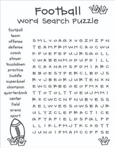 Best Football Printables and Craft Ideas - Laura Kelly's Inklings