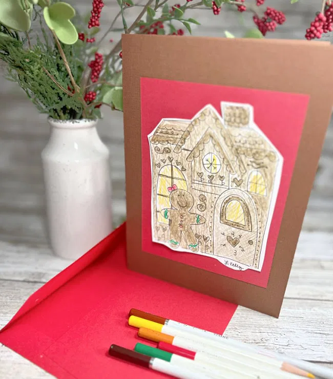 Free Printable Gingerbread House - Laura Kelly's Inklings